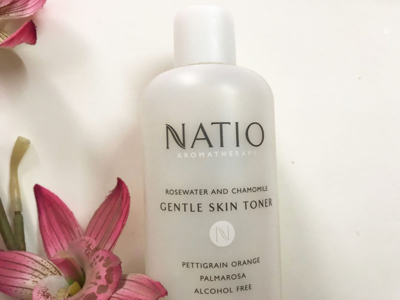 Natio aromatherapy rosewater & chamomile gentle skin toner Review